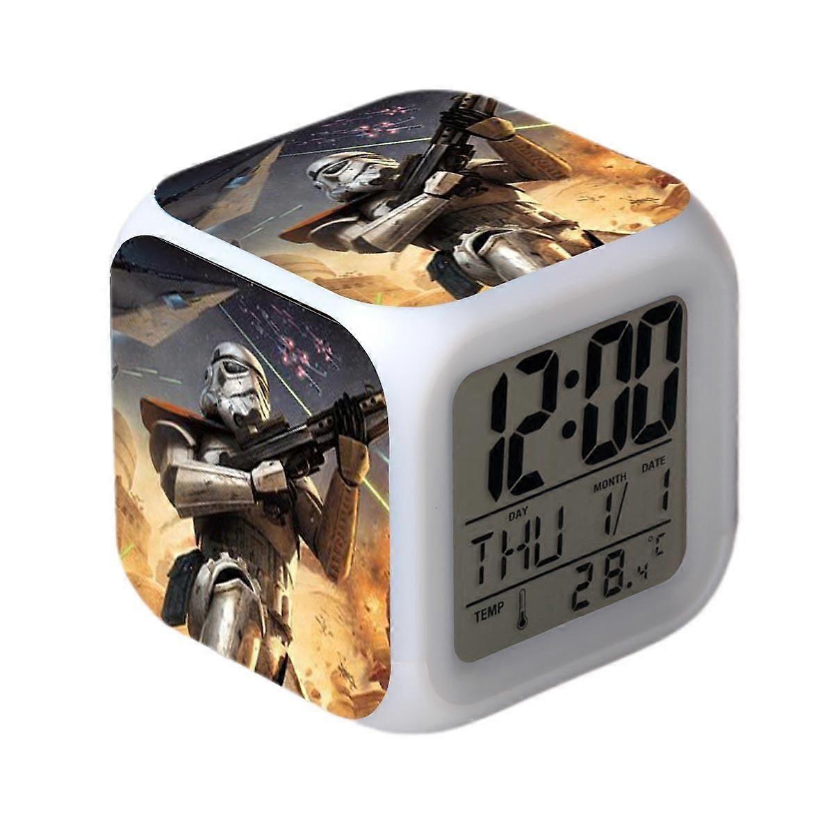 SBSG Star Wars Alarm Clock Movie The Force Awakens LED Alarm Clock ...