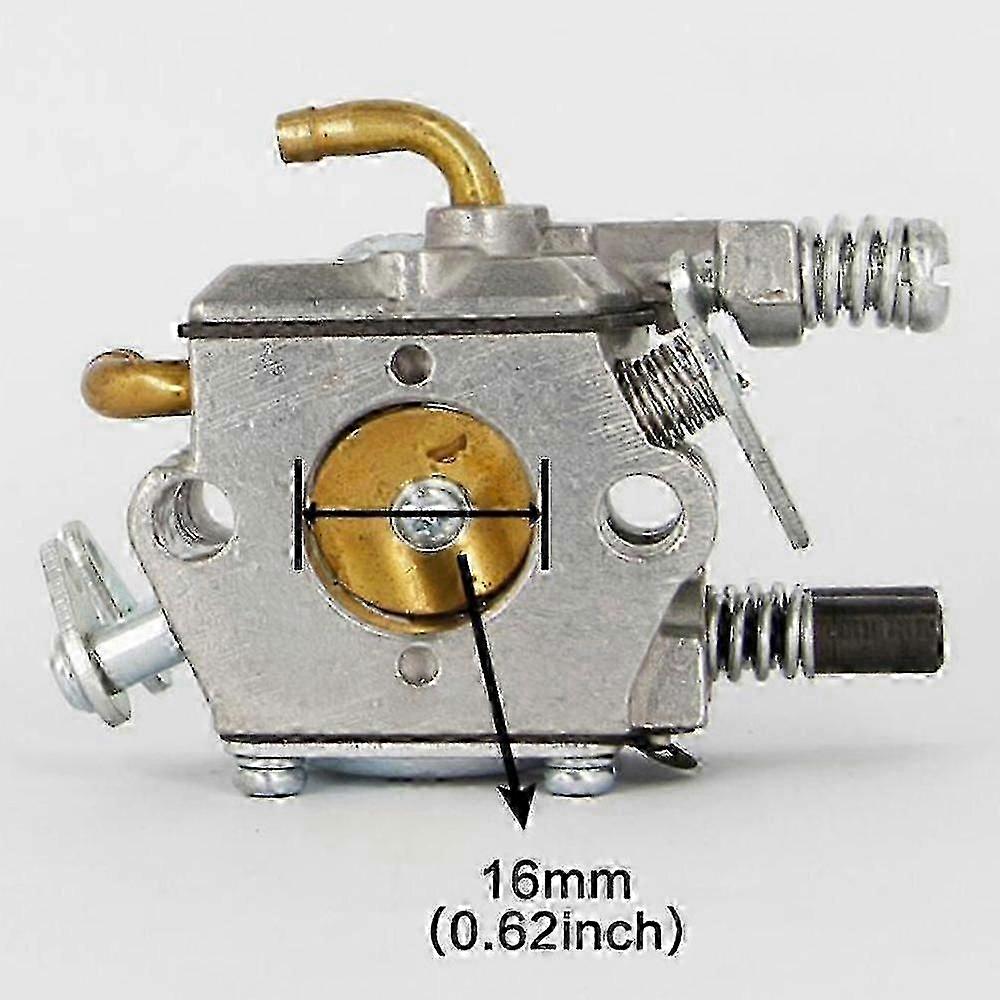 Carburetor Fit for MP16 MP16-7 52Cc Chainsaw 2 Stroke Engine, for 4500 5200 5800 Chainsaw Lawn ...
