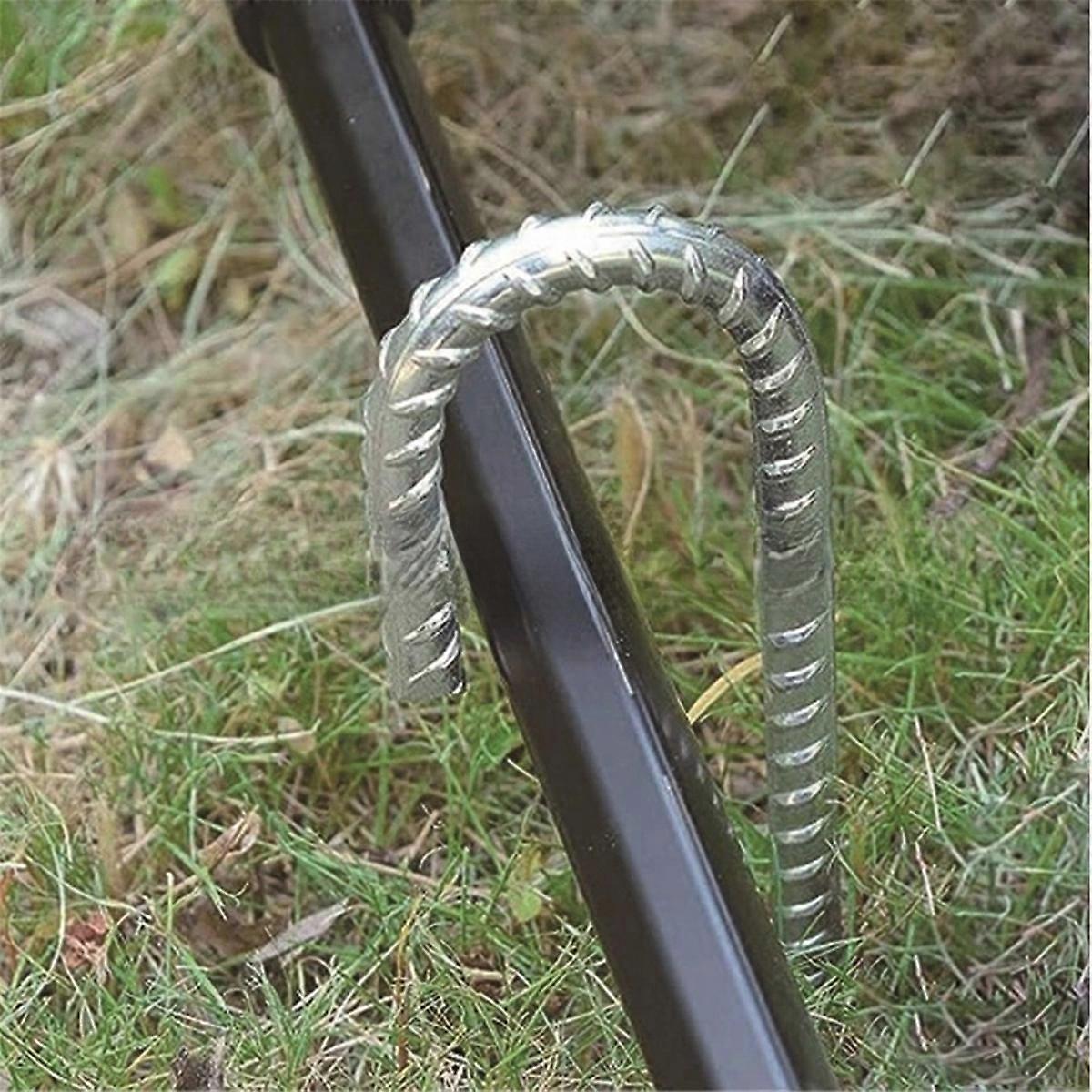 Rebar Stakes J Hook Extra Coated Steel Ground Anchors with Chisel Point ...