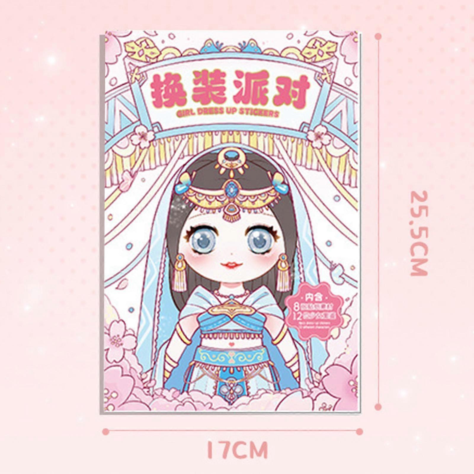 Dress up Doll Stickers, Sticker Activity Books Set, Creativity ...