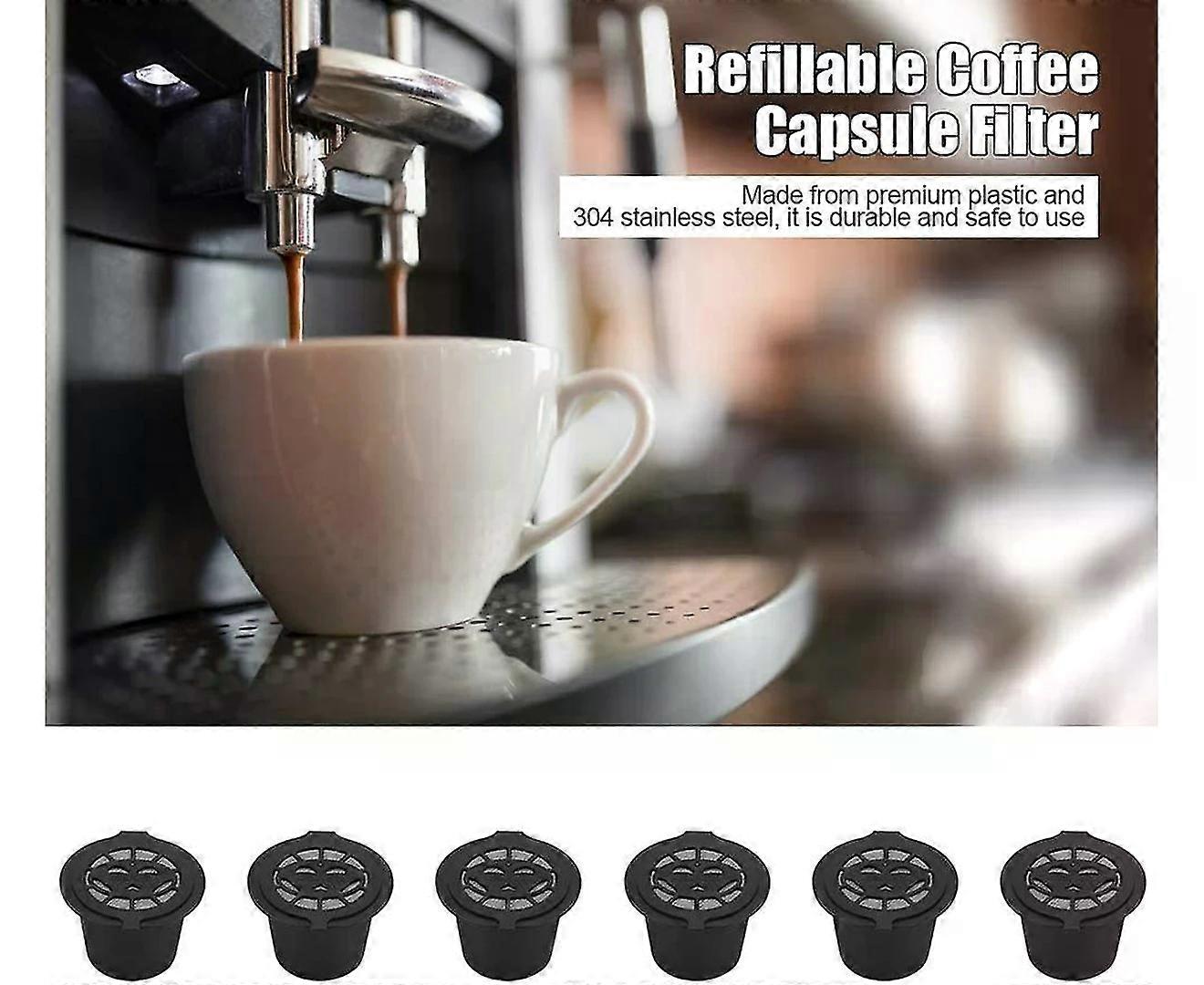 Reusable Coffee Pods for Nespresso, Stainless Steel Mesh Easy Cleaning ...