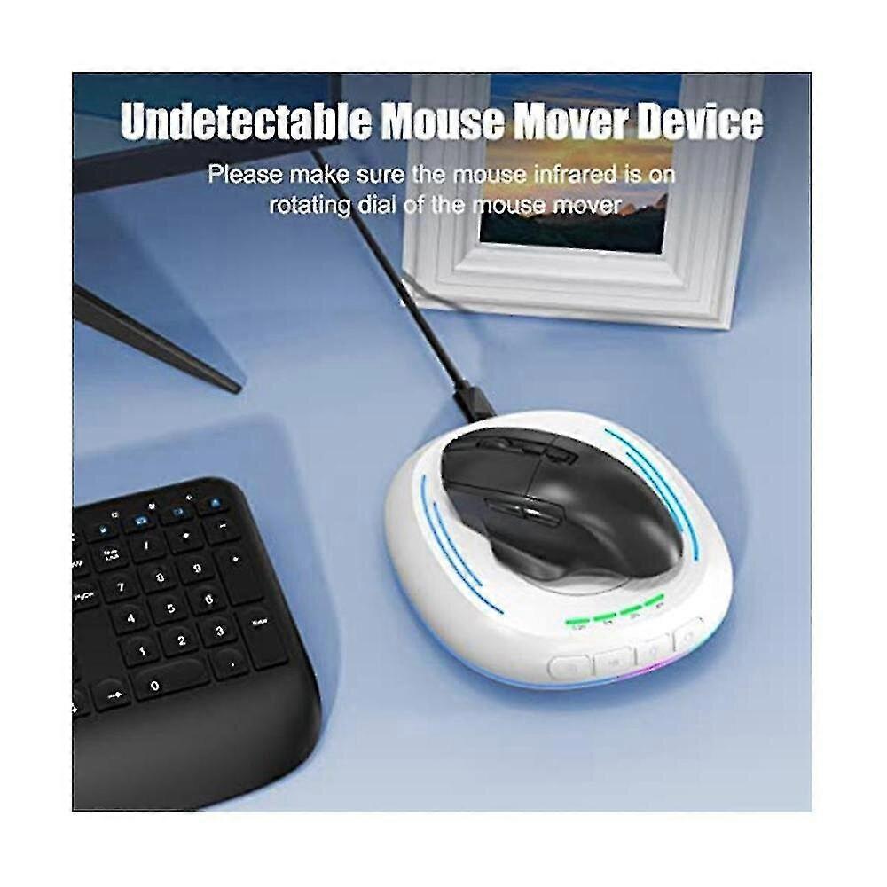 Mouse Jitter Mover, Timer, On/Off Switch, Breathing Light, Screen Sleep ...