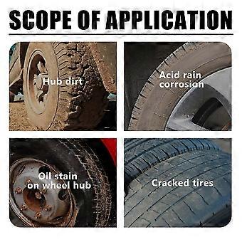 Tire Cleaner Paste - Nano-Silica Rust Remover for Automotive Tires ...
