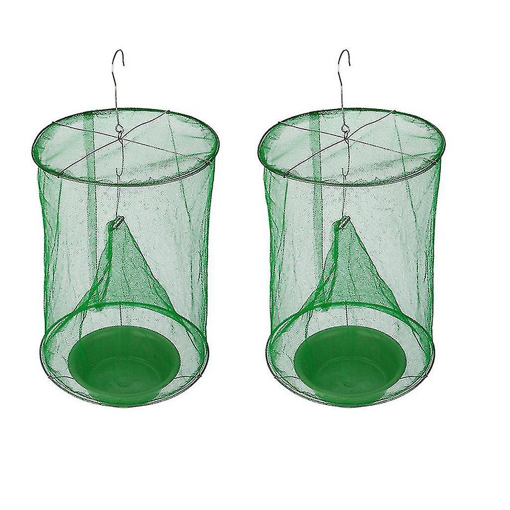 Ranch Fly Trap Udendørs Fly Trap Bug Cage Net Perfekt til House 2pc ...