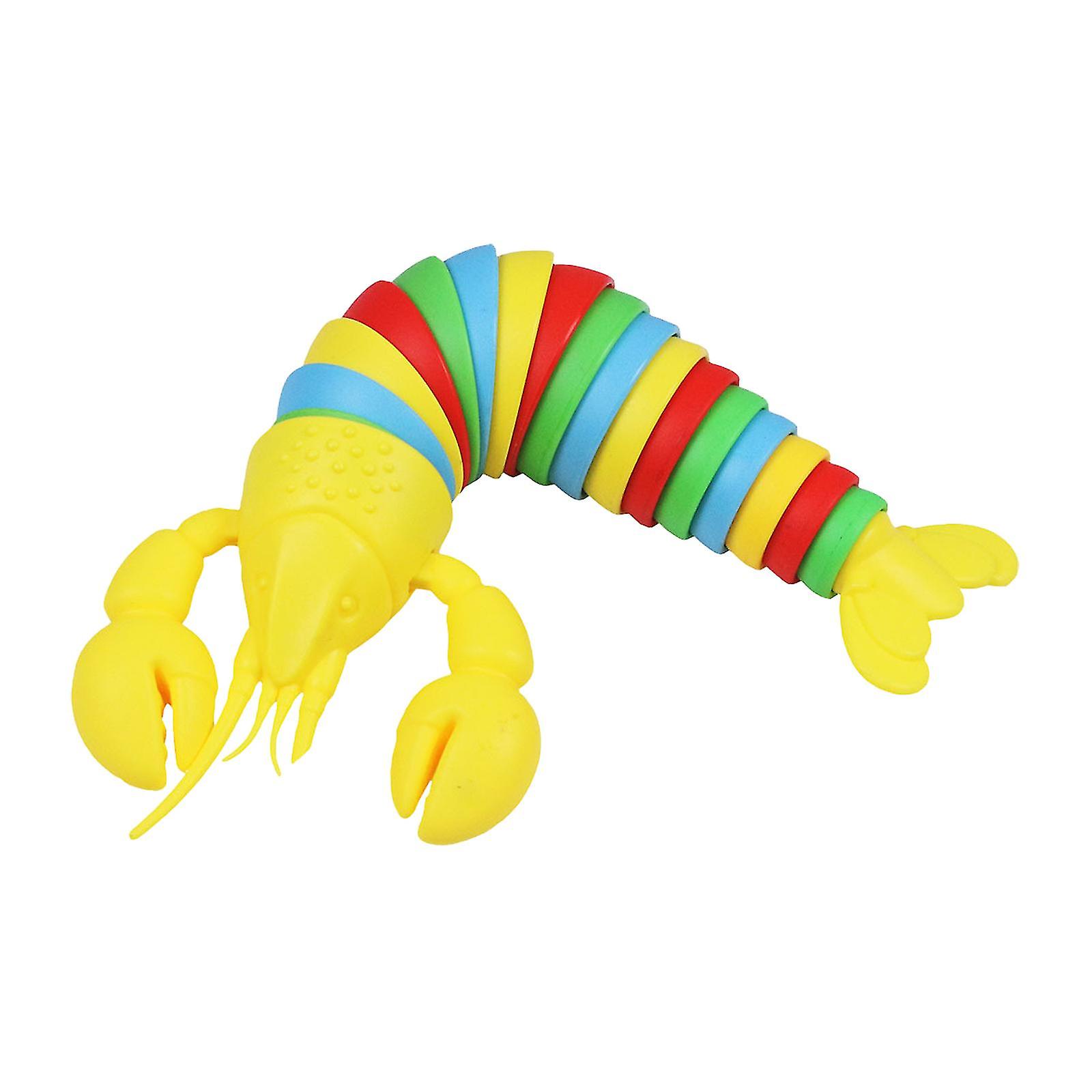 Fidget Lobster 3d Printed Articulated Sensory Lobster Fidget Toy ...
