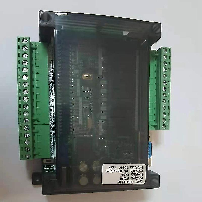 Fx3u 24mr 6ad Rs485 Rtc Real Time Clock 14 Input 10 Relay Output 6 Analog Input 2 Analog