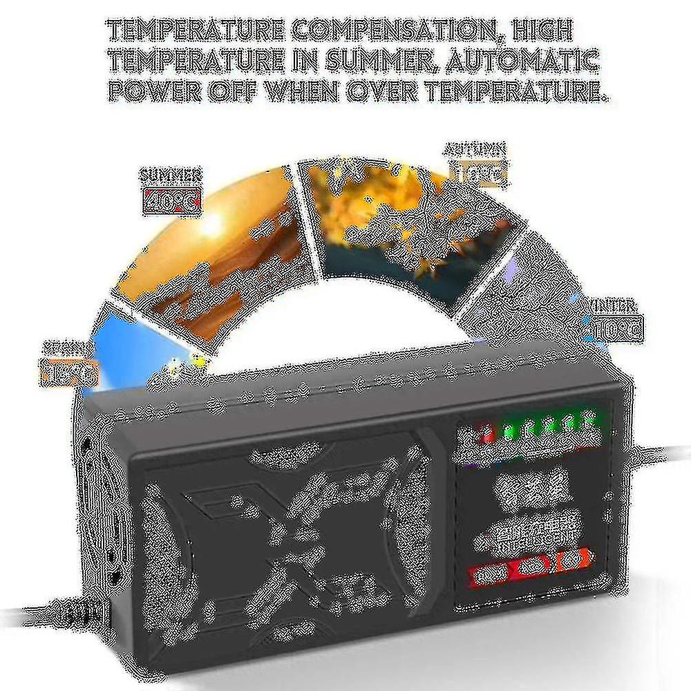 48v 20ah Electric Vehicle Charger 7 Light Display Power Display Current ...