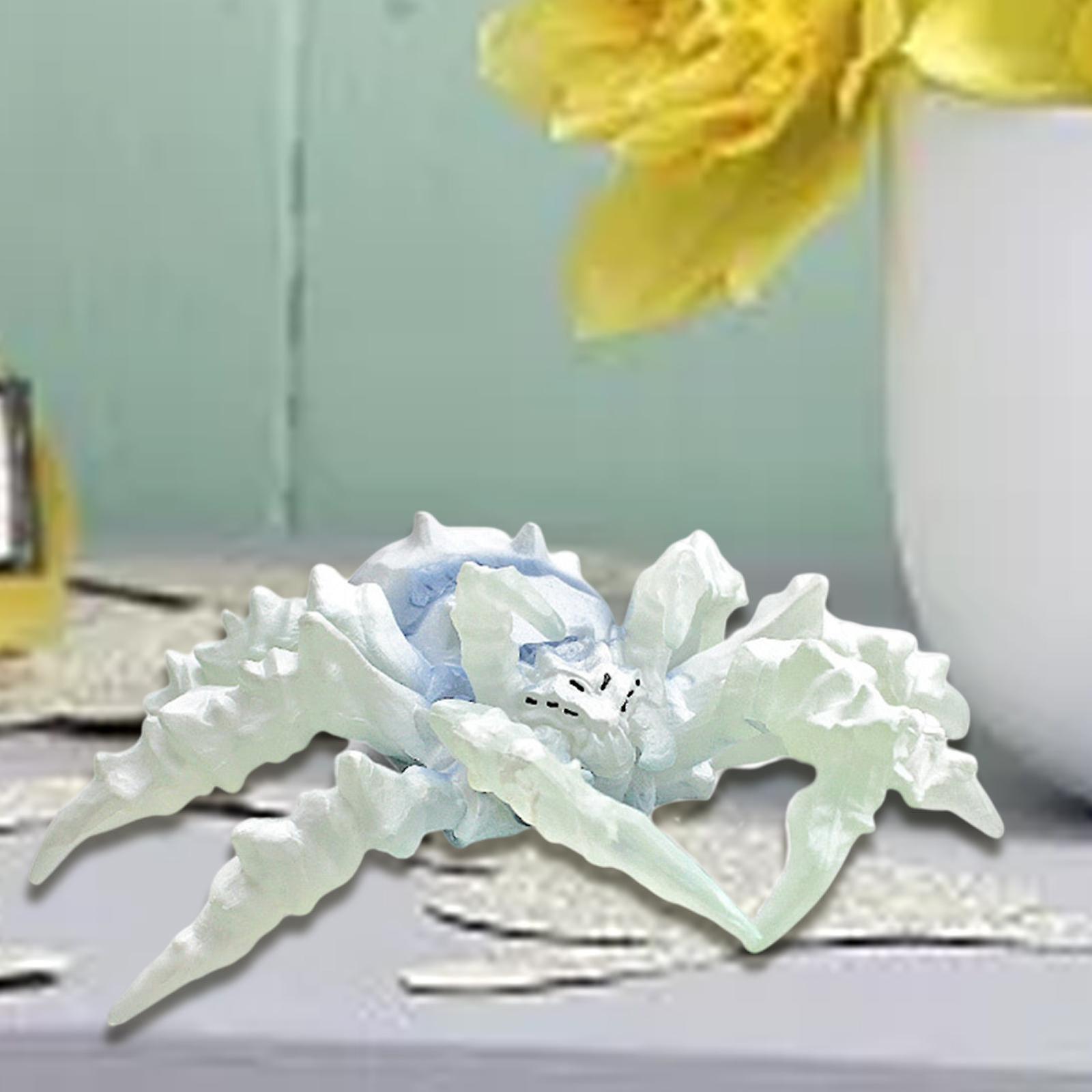 PVC Ice Spider Toy Prank Toy Figurine Figures Funny for Party Kids ...