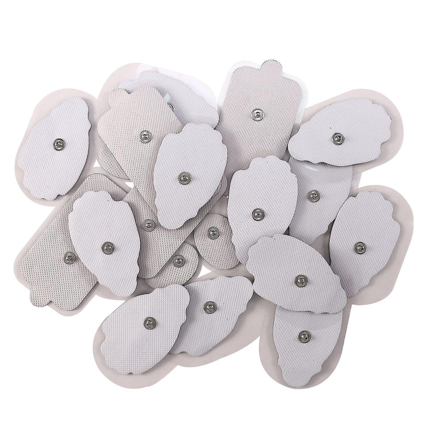 20 One Electrode Pads, Reusable Self-adhesive Replacement Pads For Tens ...