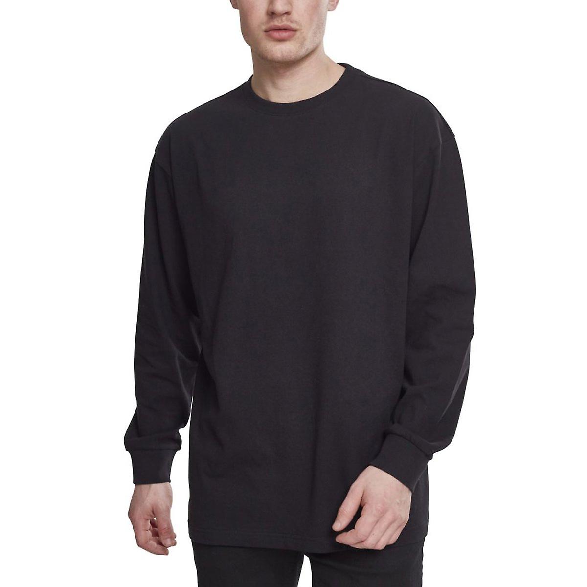 Urban classics - boxy shaped heavy long sleeve | Fruugo UK