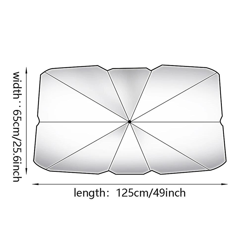 Car Windshield Sun Shade Umbrella Front Window Sun Protection Cover For ...