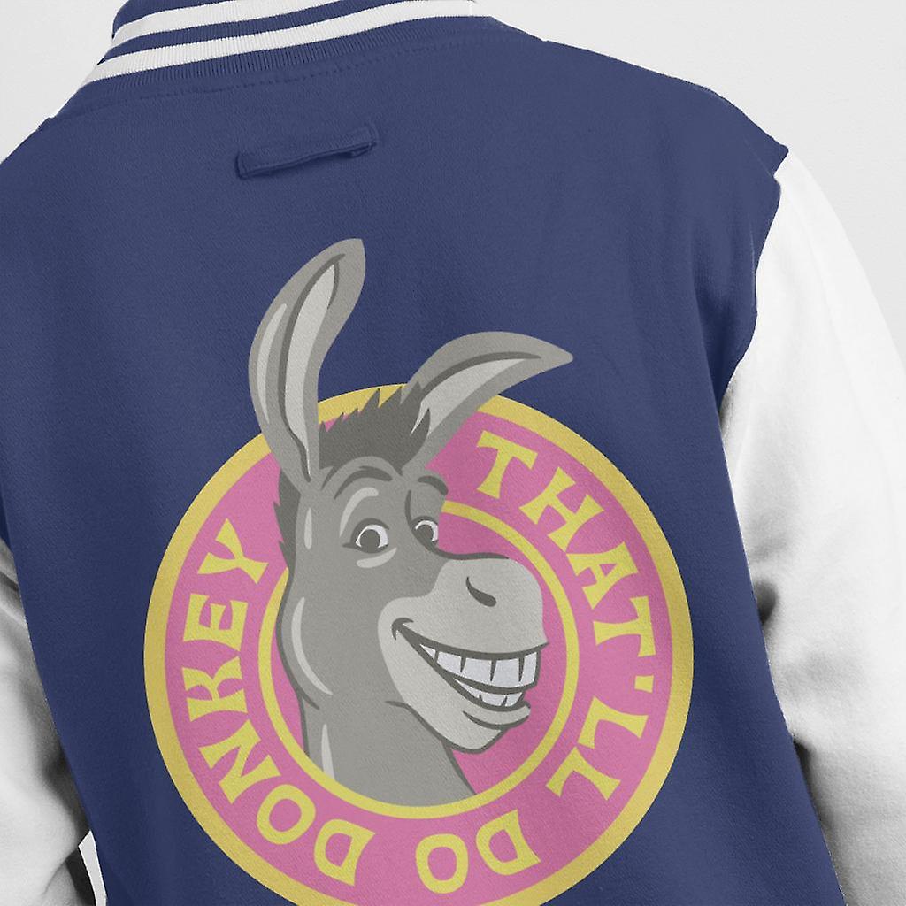 Shrek Thatll Do Donkey Men's Varsity Jacket | Fruugo US
