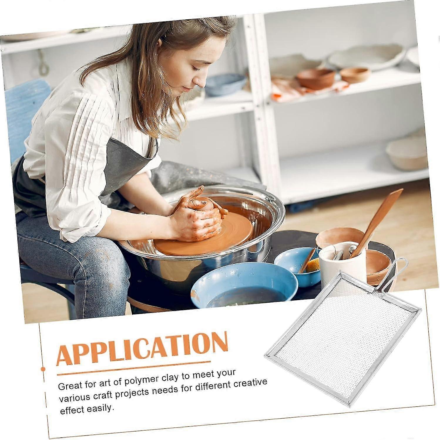 Glaze Sieve Soil Reinforcement mesh Potting Soil Sieve mud Filter Sieve ...