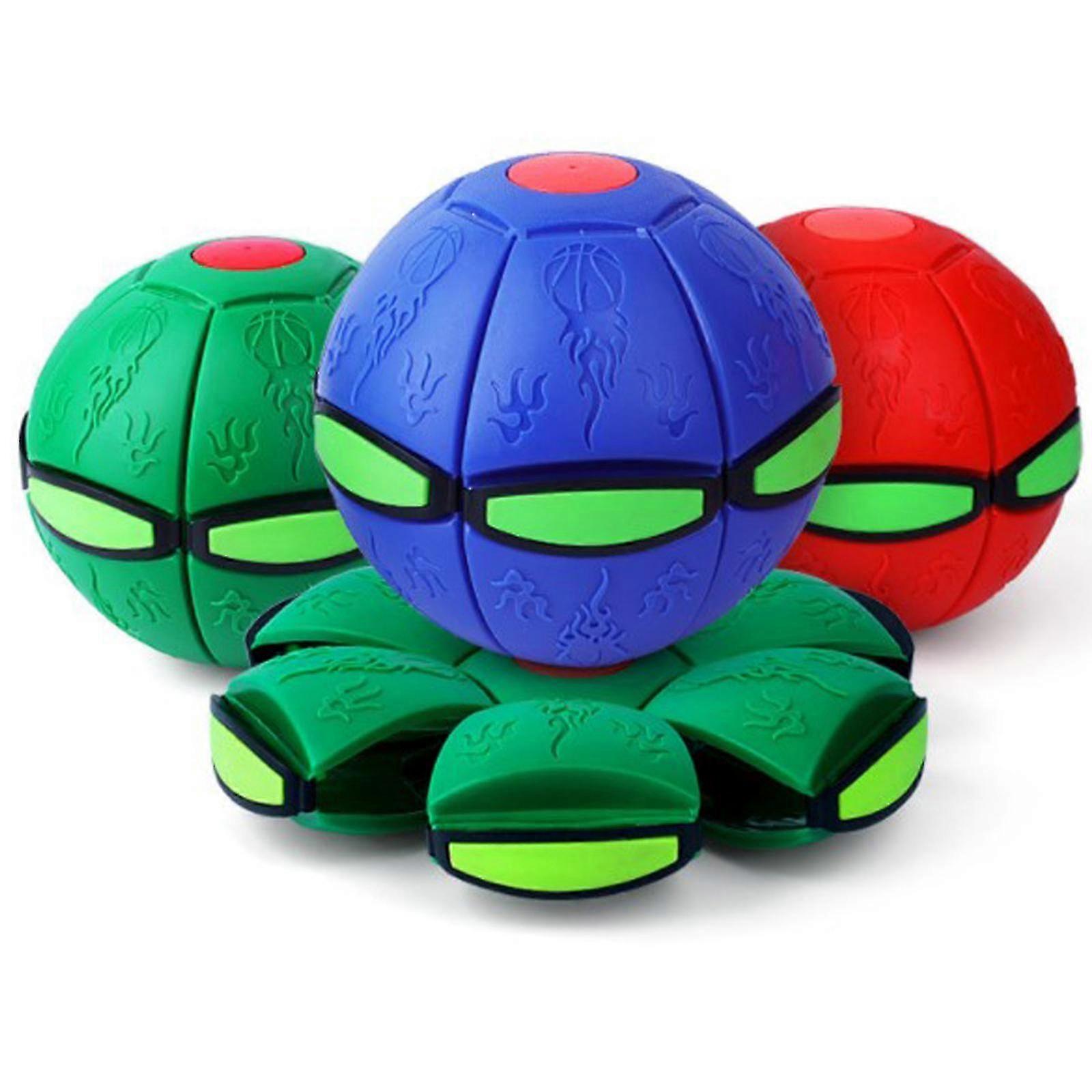 Magics Ball Toy With Lights | Ufo Portable Flying Saucer Toys Stomp ...