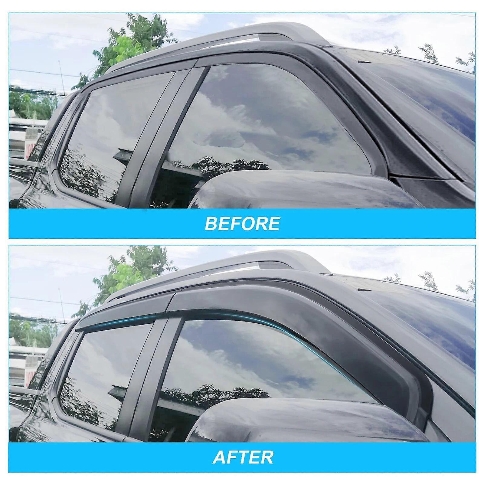 Window Visor Window Dflectors for Ford Ranger Raptor Next Gen 2022 2023 ...