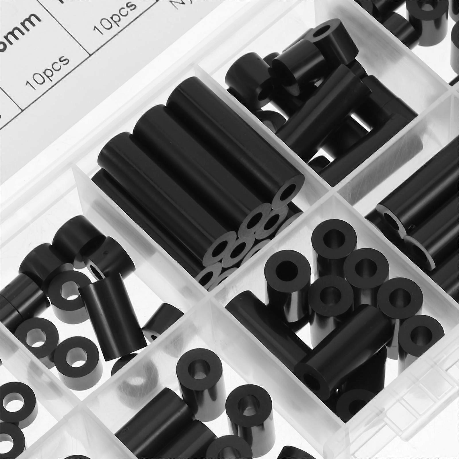 100pcs Spacers Nylon Spacers Washers Electrical Outlet Screw Spacers ...