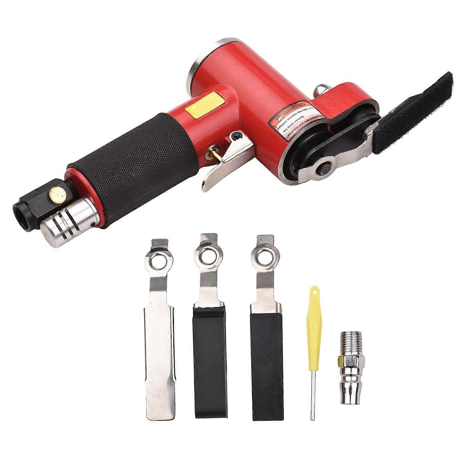 Mini Straight Line Air Sander with 2 Sanding Pads Random Orbital ...