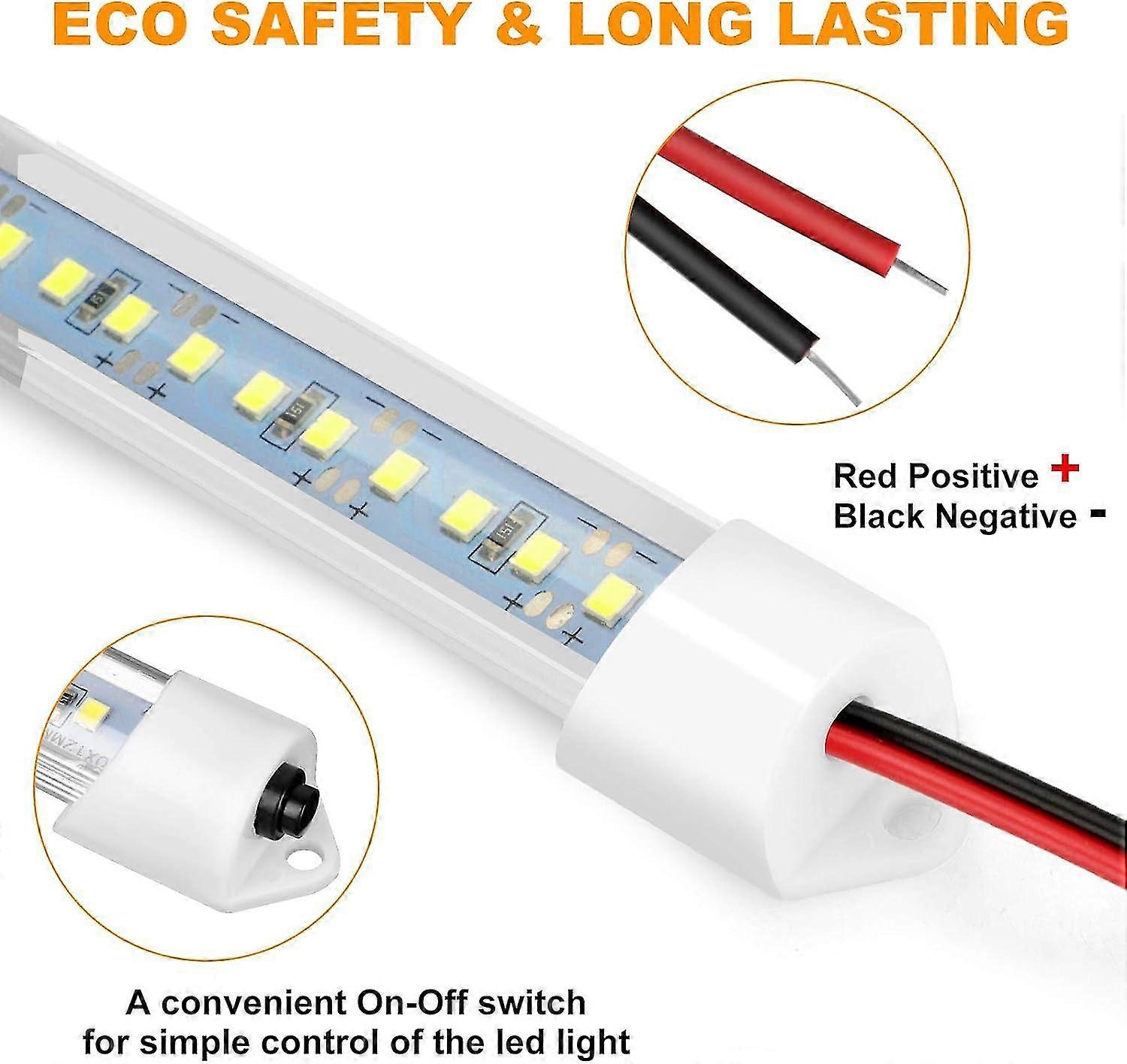 12v Interior Led Light Bar Linkstyle 108 Led Universal Strip Light With ...