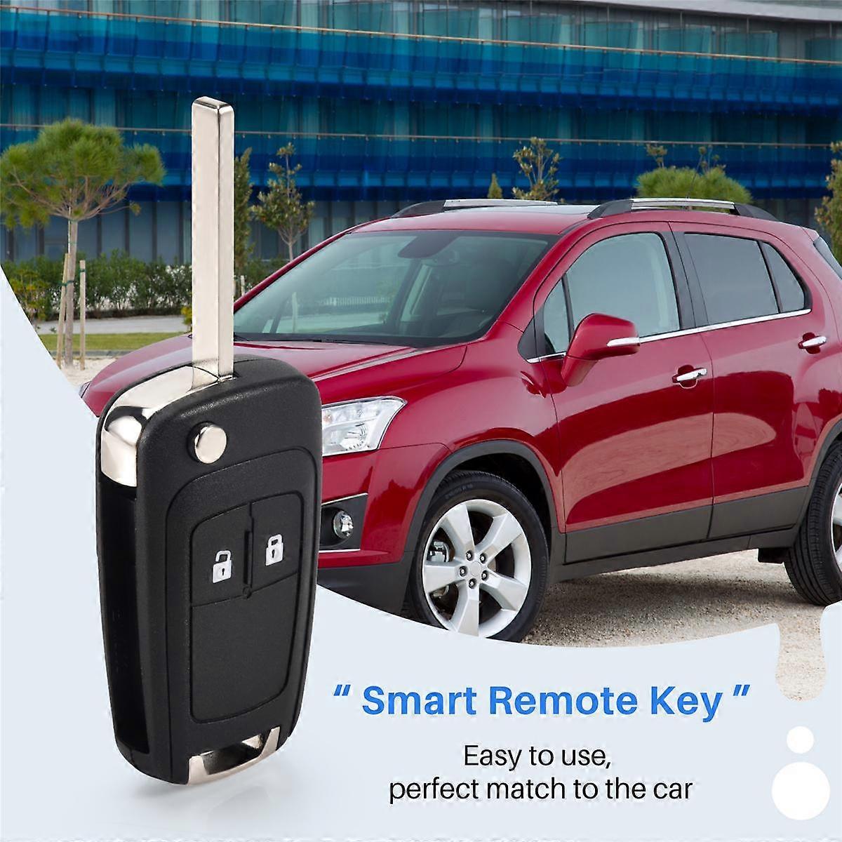 2 Buttons 434MHz With ID46 Chip Car Remote Control Key Fob for Aveo ...