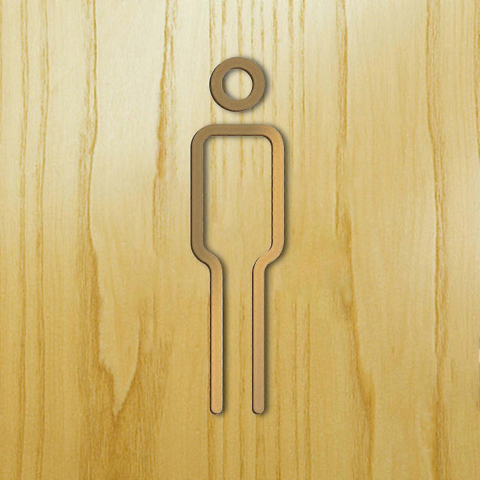 Restroom Sign Bathroom Signage Self Sticky Bathroom Sign Restroom ...