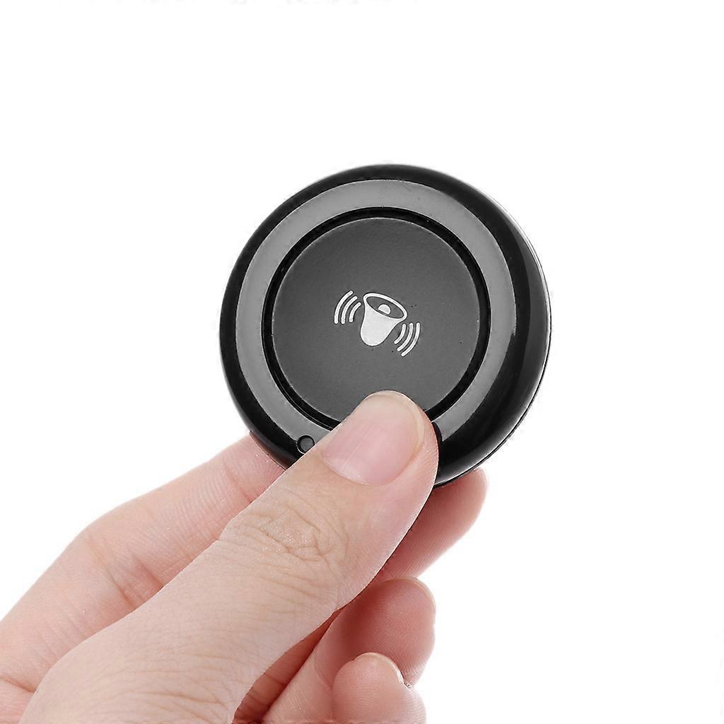 Round Shape 1-Channel Button RF Transmitter Wireless Remote Control 433 ...