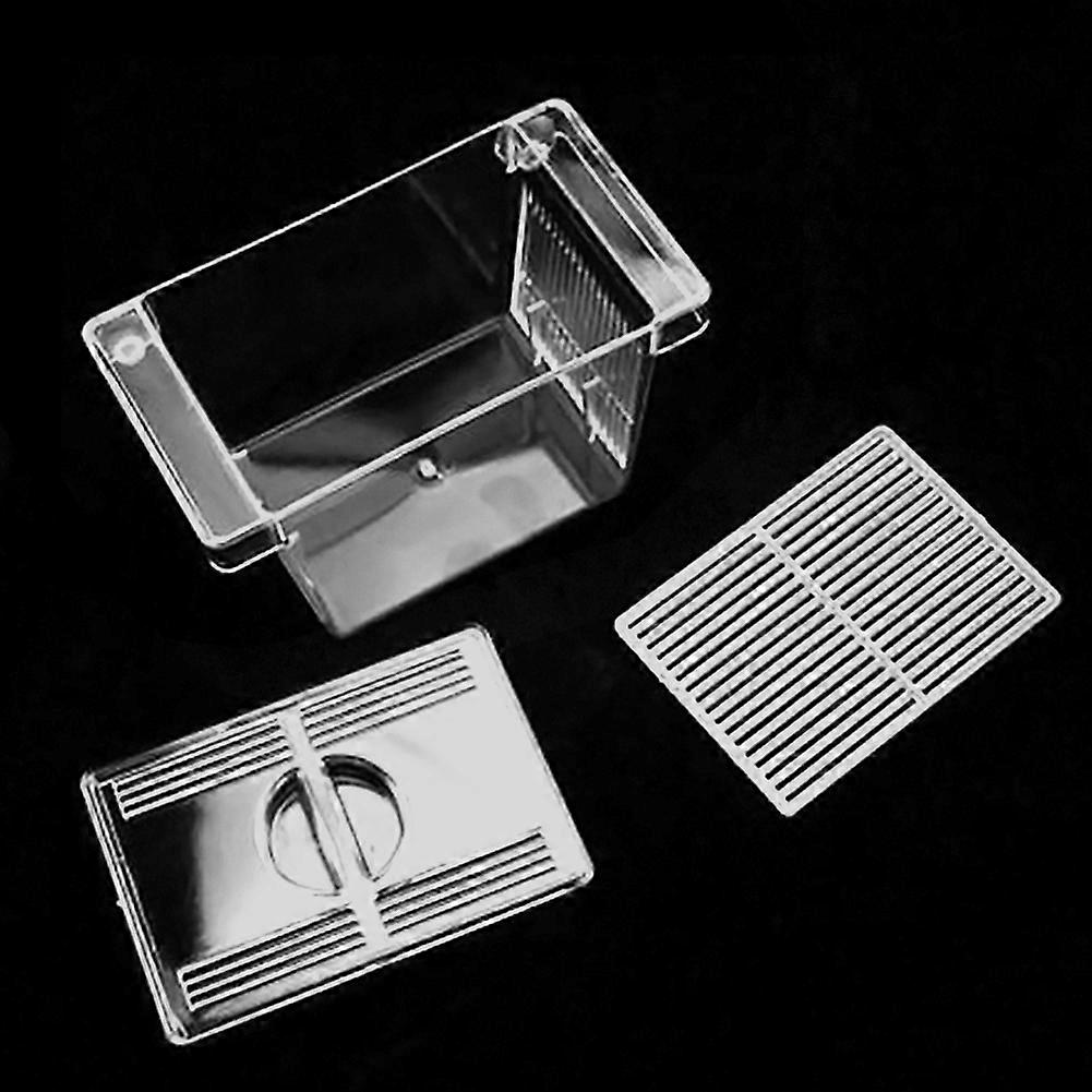 Aquarium Breeder Box Small Fish Breeding Incubator Clear Divider for ...
