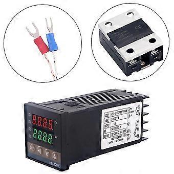 Rex-c100 Brm-40da Ssr Relay M6 K Type Digital Thermostat Temperature Controller | Fruugo UK