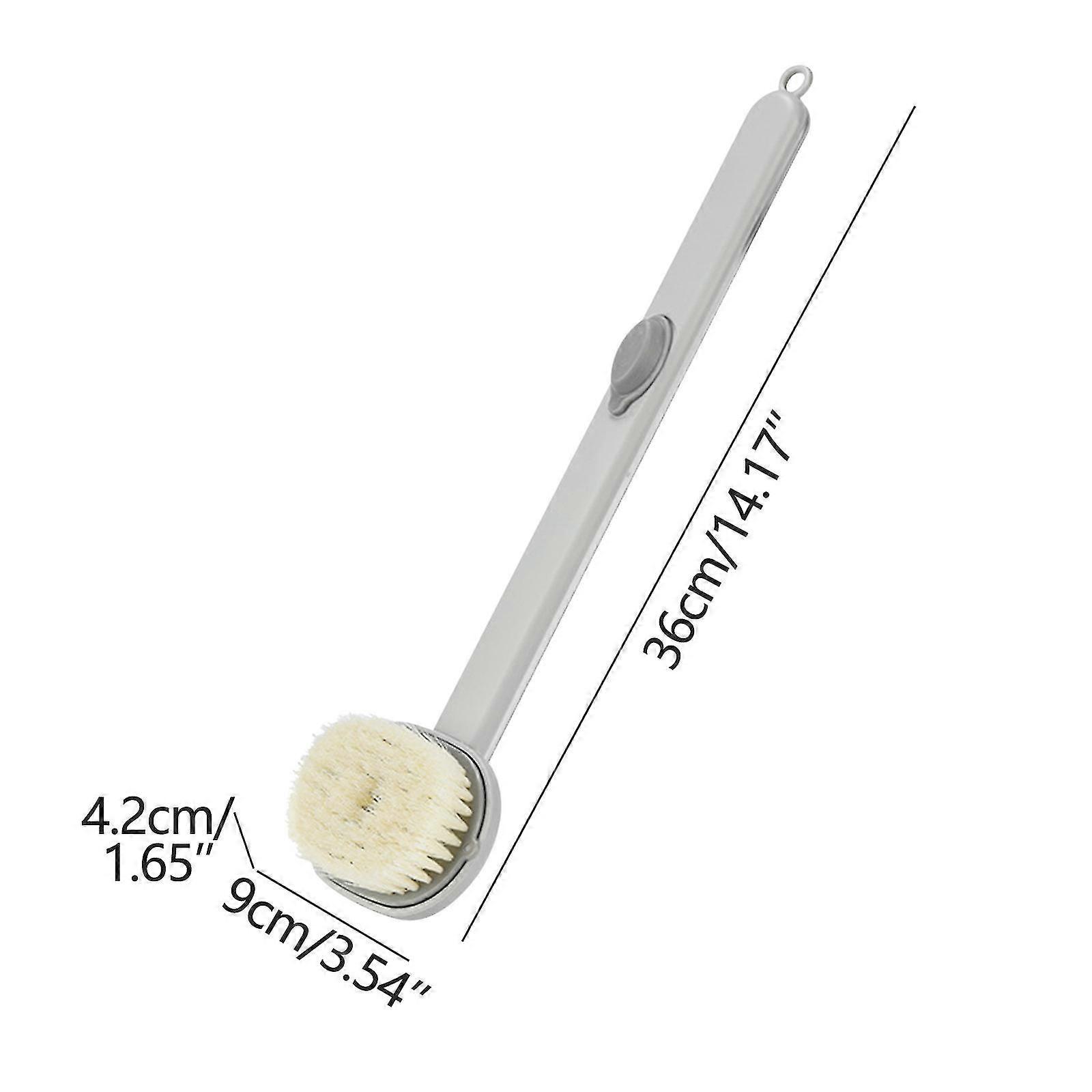 Scrub Bath Brush Bath Brush Long Handle Rub Bath Brush Bath Soft Hair ...