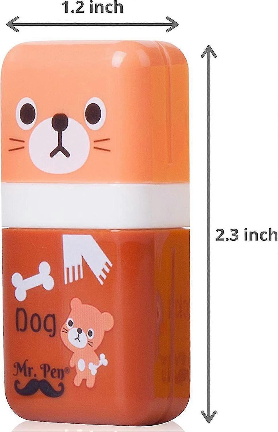 Erasers For Kids, 6 Pack, Eraser With Cover And Roller, School Supplies ...