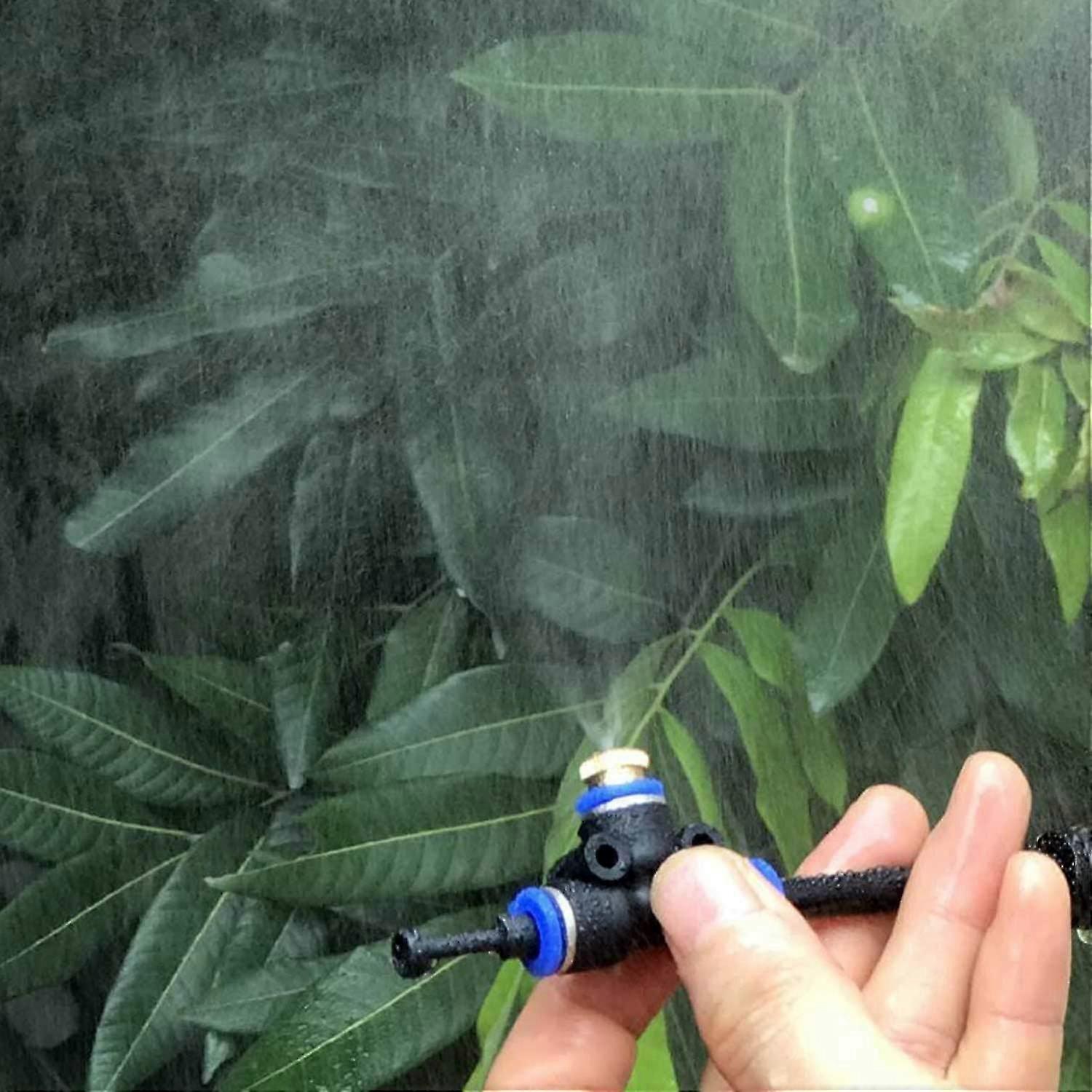 Misting Cooling System Kit 26.2ft(8m) Misting Line Diy Outdoor Mist ...