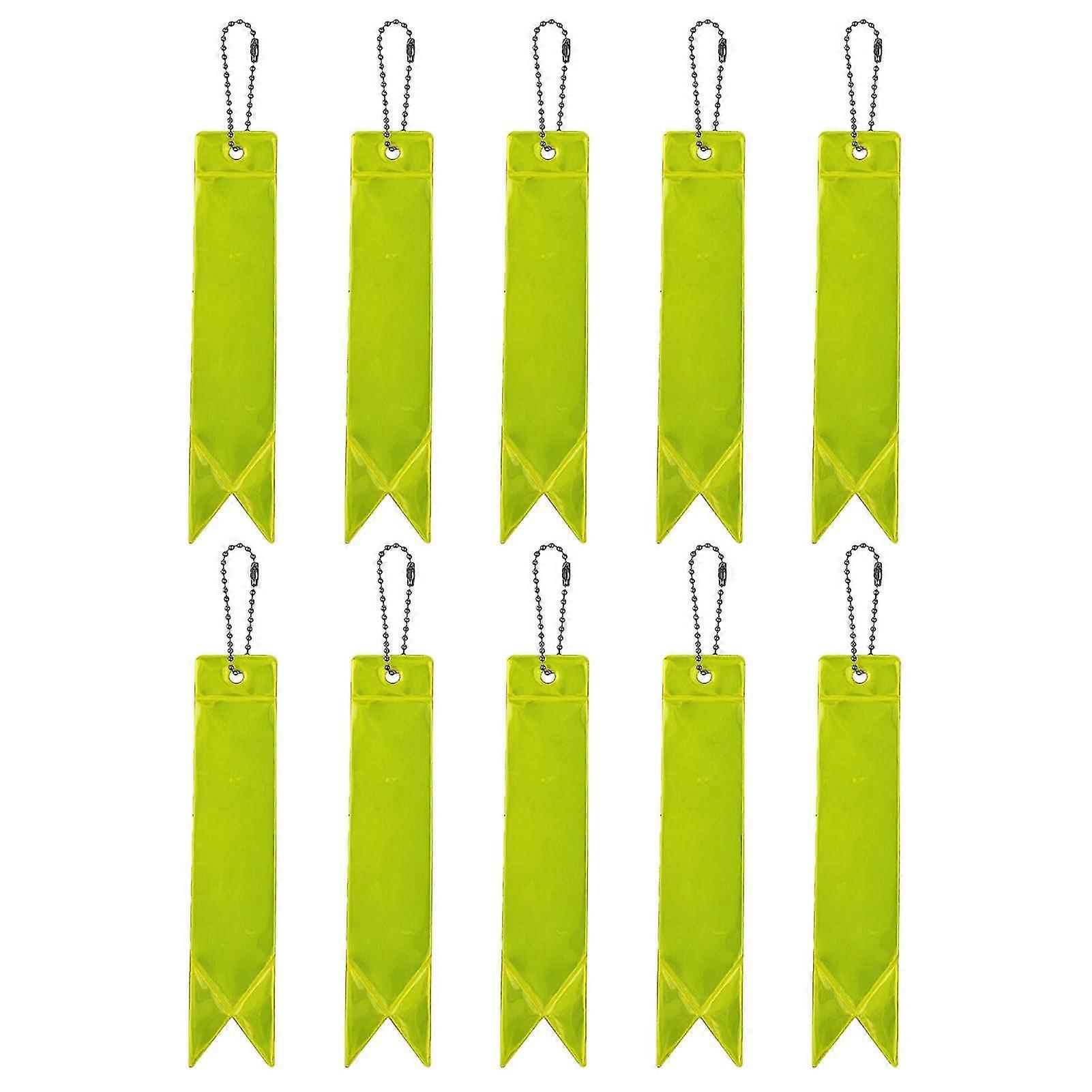 Reflector Pendant, 10pcs Backpack Reflective Equipment - Highly Visible ...