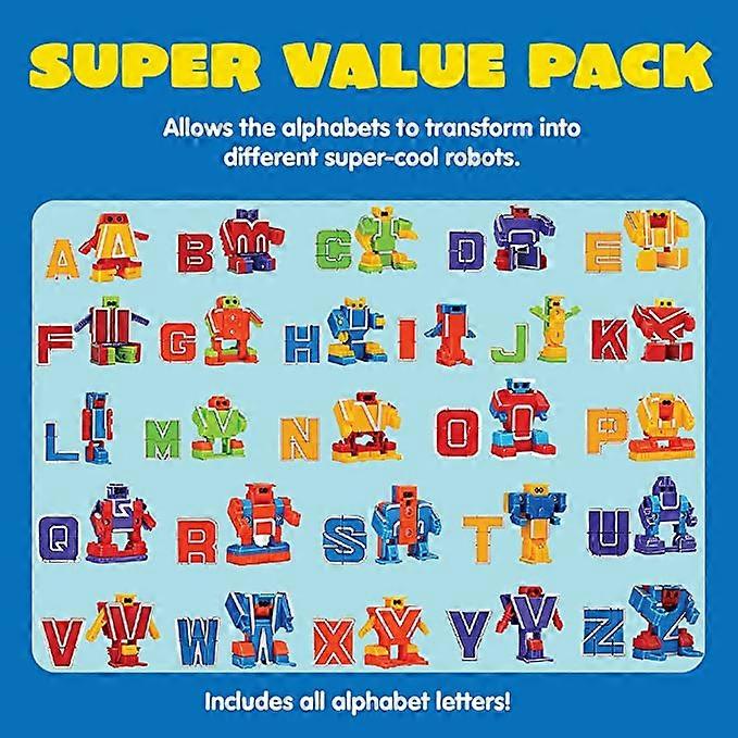 Alphabet Robots Toys for Kids, ABC Learning Toys, Alphabots, Letters ...