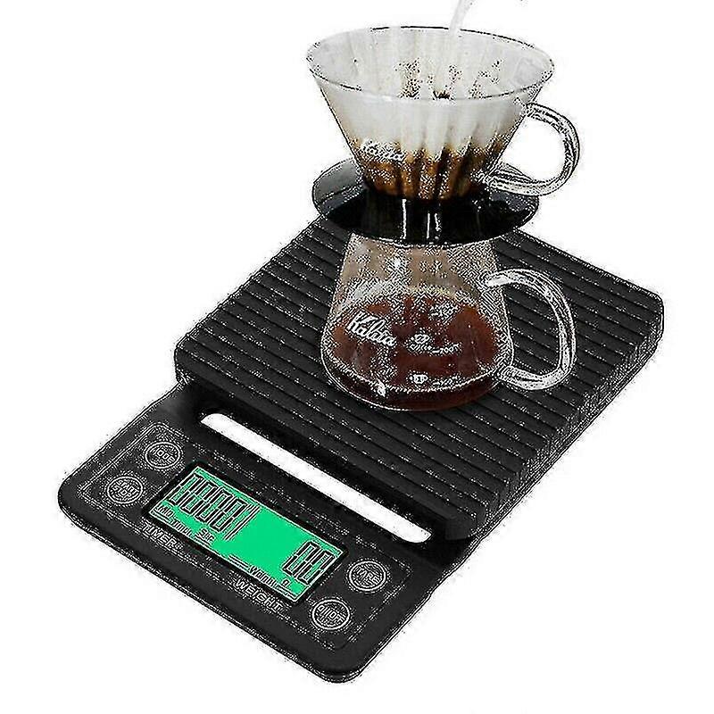 Scale with Timer 0.1g High Precision Electronic Scales Digital Kitchen ...