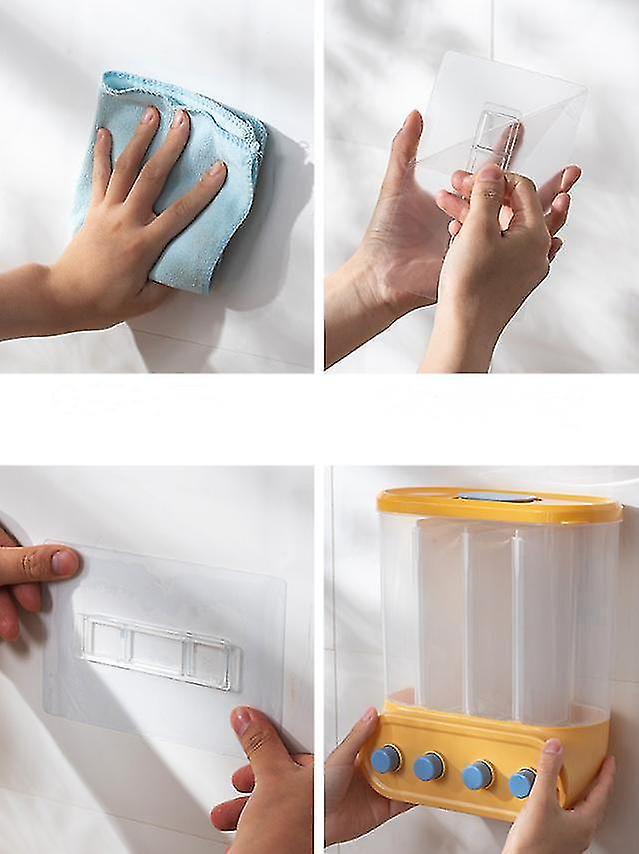 Household Moisture-proof Insect-proof Storage Classification Wall ...