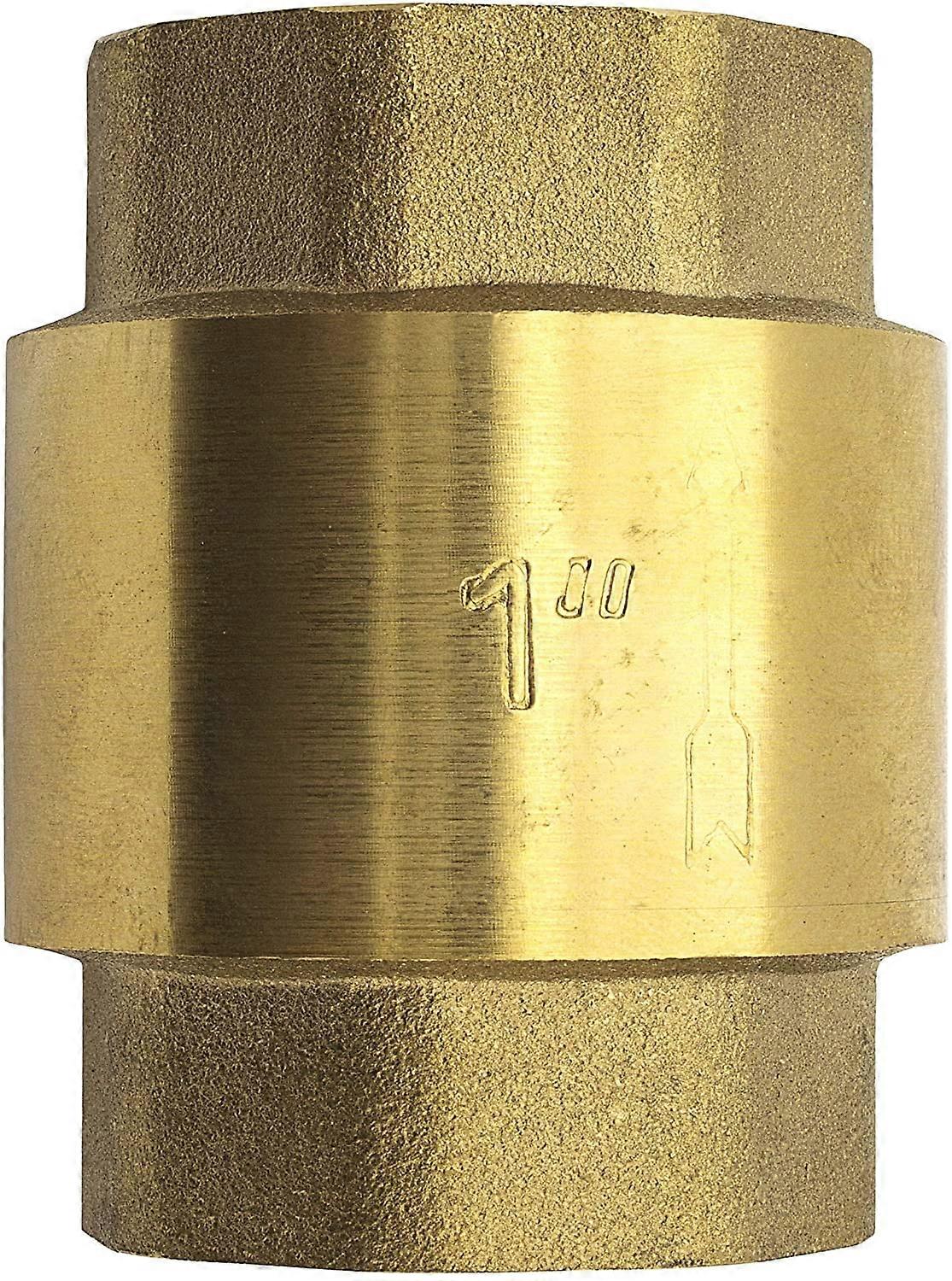 1 inch check valve made of high quality heavy duty brass, rustproof and ...