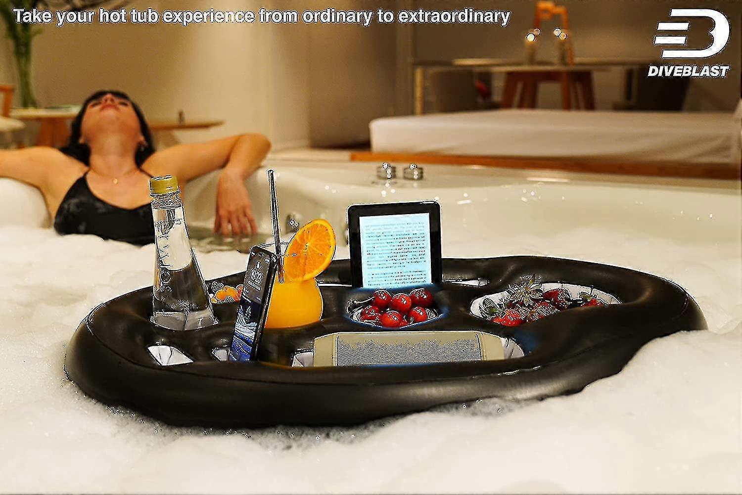 Floating Drink Holder For Pool Inflatable Floating Shelves Pool Tray ...
