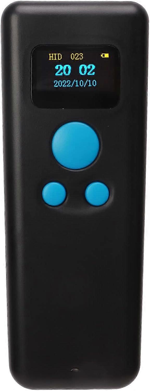 Wireless USB Barcode Reader Interference Resistant Fast Decoding Barcode Scanner 2 Download Mode ...