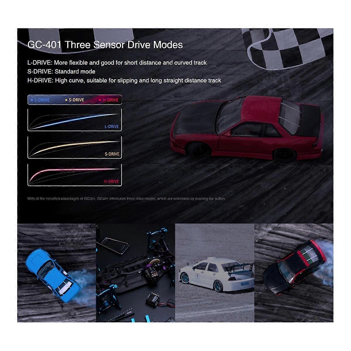 GC401 4-8.4V Mini Gyro Sensor Gyroscope for K969 RC Car Steering Output ...