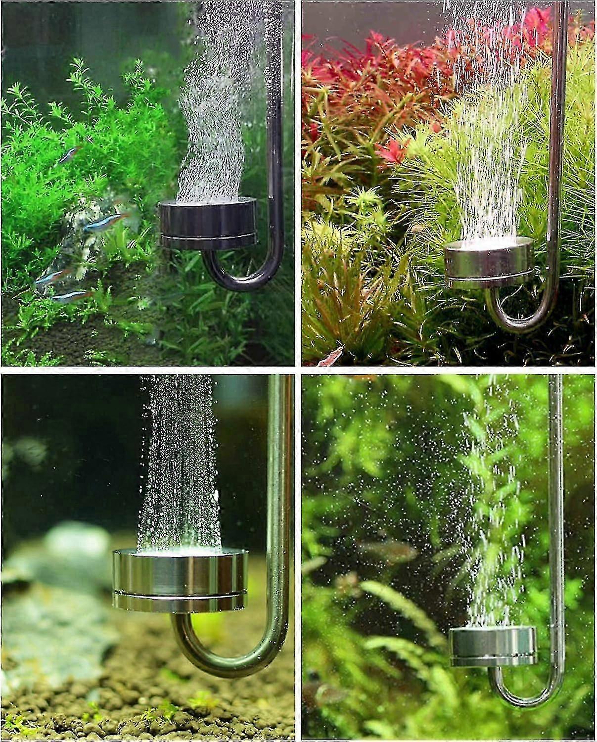 Stainless Steel Aquarium Co2 Diffuser, Co2 Bubble Diffuser With High ...