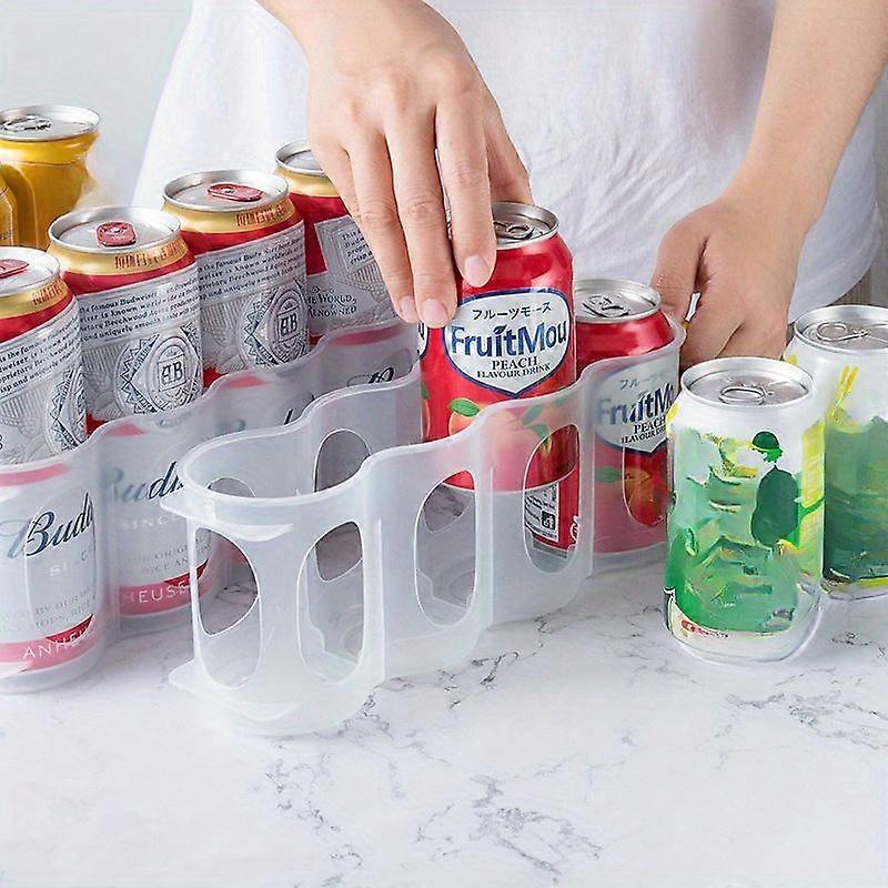 Beer Can Organizer Holder Silicone Stacker Cans Fridge Mat Beverages ...