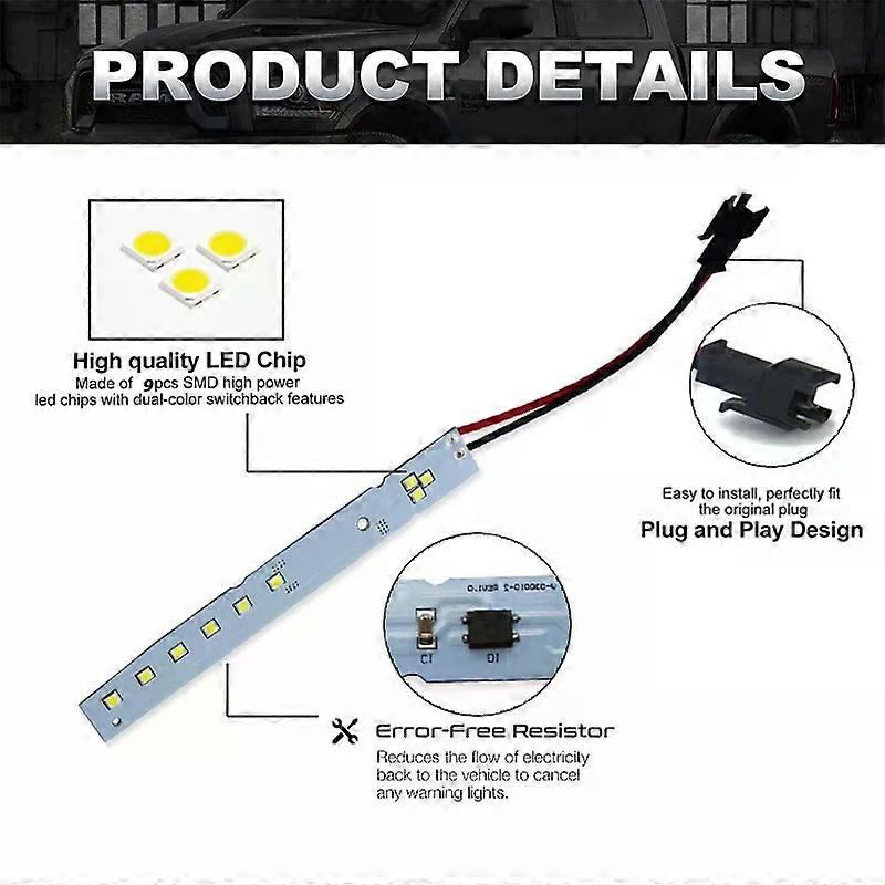 Applies to 9SMD LED Eyelid Eyebrow Modules For 2008-2010 BMW E60 LCI 5 ...