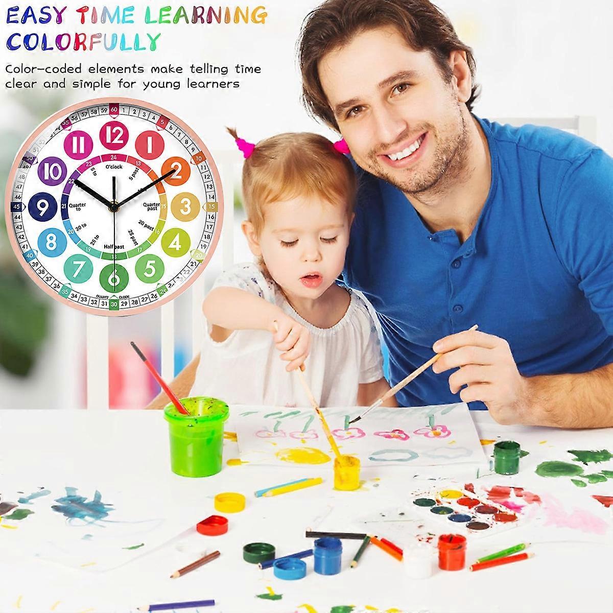 Children's learning clock, easy to tell the time, teaching clock ...