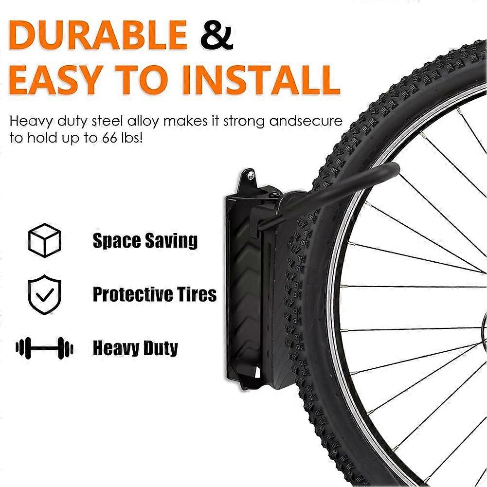Swivel Bike Wall Mount, Bike Hangers for Garage, Wall Mount Bike Rack ...