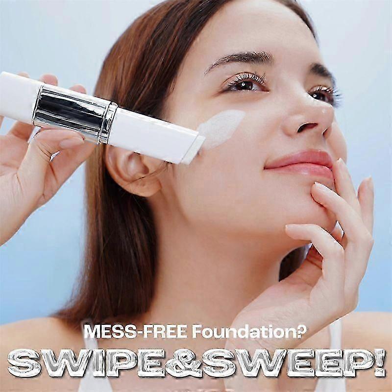 Blanc Cover Cream Stick V Colour Changing Foundation Stick with Brush ...