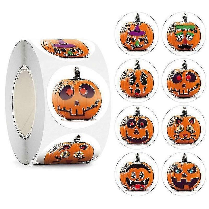 2025 For Pumpkin Sticker,halloween Pumpkin Stickers Halloween Pumpkin ...