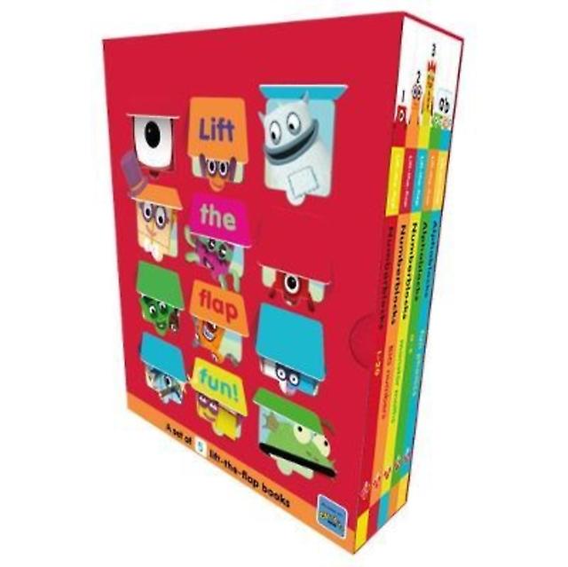Numberblocks And Alphablocks 5 Book Lifttheflap Set | Fruugo SE