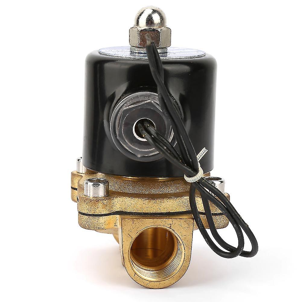 Dn25 Brass Normally Closed Electric Solenoid Valve For Water Oil Gas ...