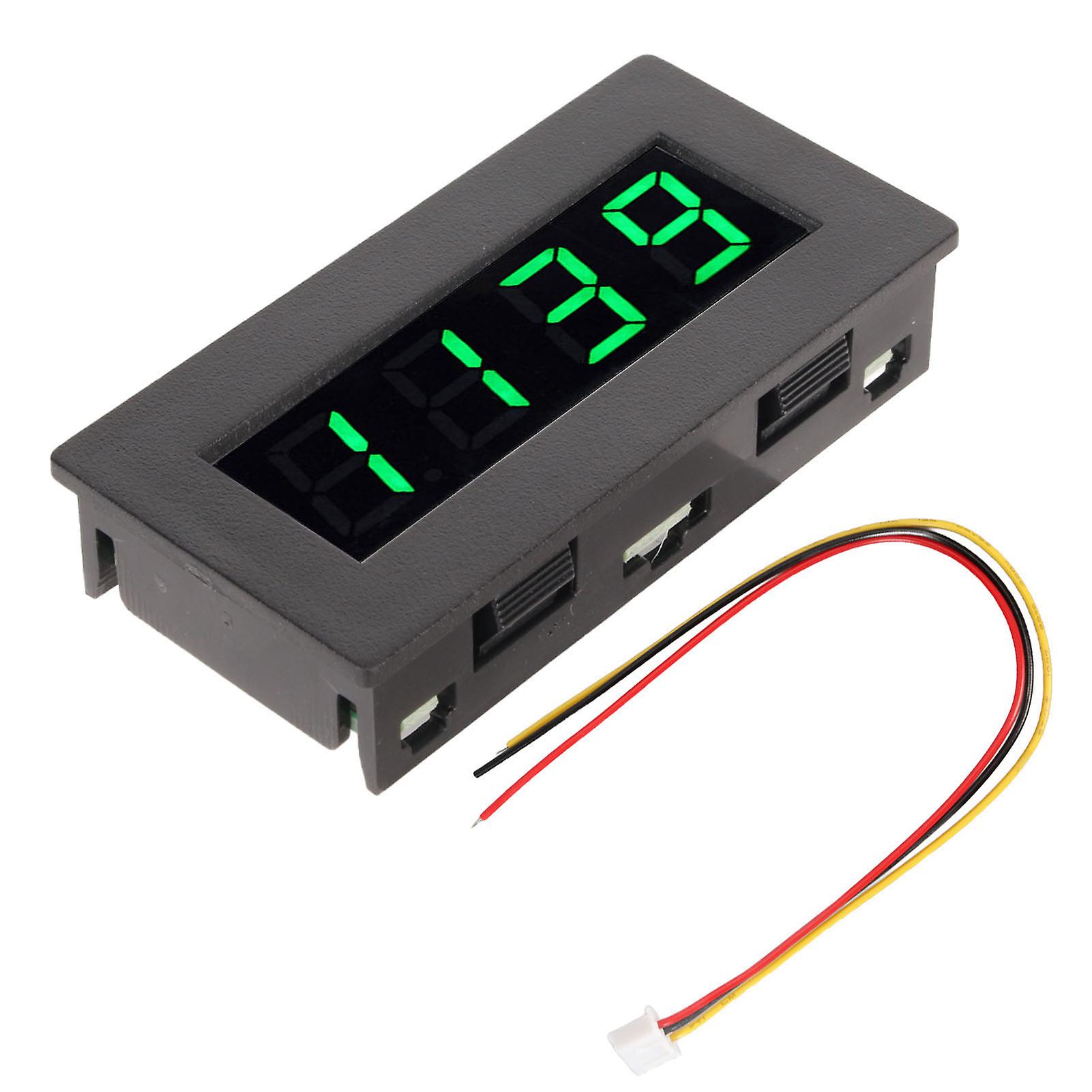 Digital Frequency Meter Speedometer Dc 8 To 15v 0.56 In 5 To 9999 Rpm 4 ...