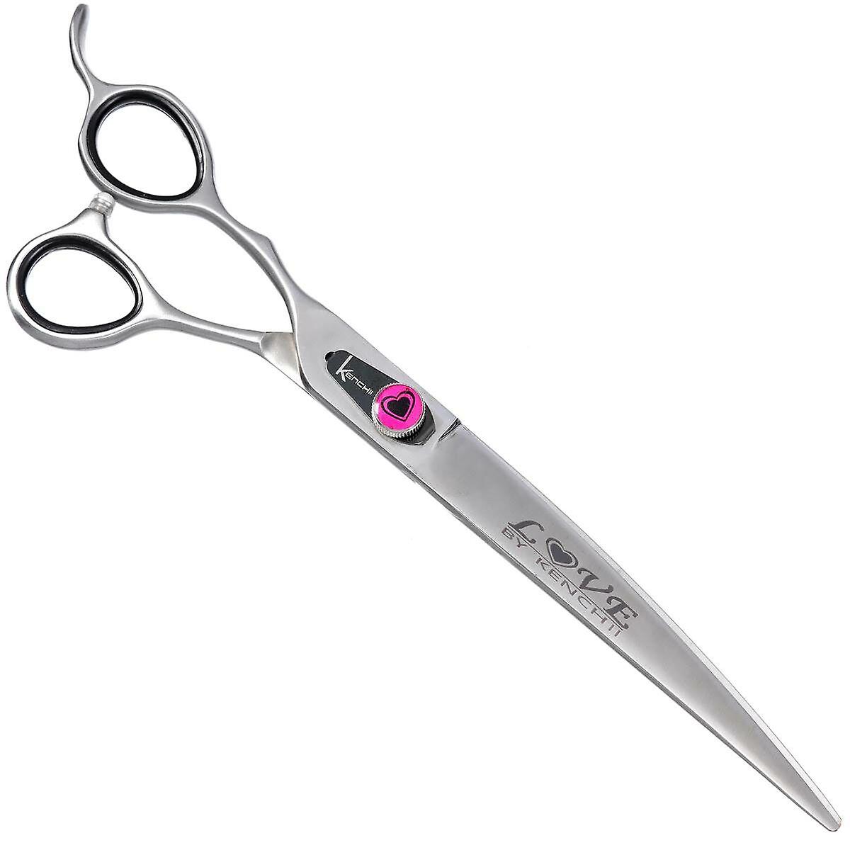 Kenchii Love Curved Left Handed Scissors - Perfect for Intricate Areas ...