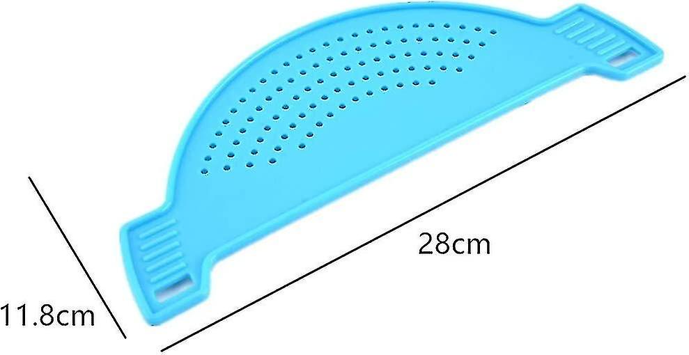 3 Pcs Drainer Plastic Half-moon Pan Strainer Pot Drainer Strainer ...